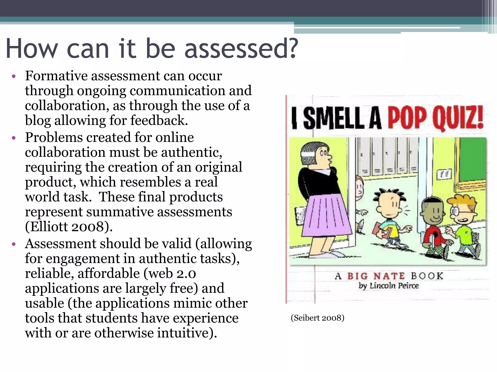 Collaborative learning and assessment | PPTX