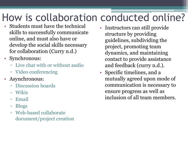 Collaborative learning and assessment | PPTX