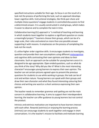 Collaborative learning and cooperative learning.mine