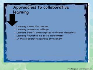 Collaborative learning approach | PPT