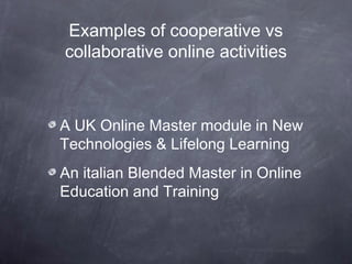 Collaborative learning crosta | PPT