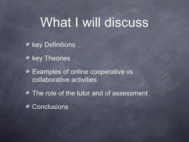 Collaborative learning crosta | PPT