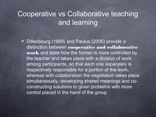 Collaborative learning crosta | PPT