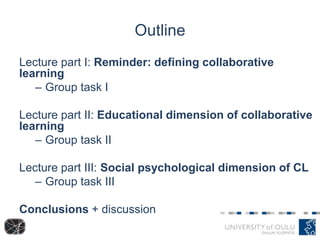 Collaborative learning, 281013 | PPT