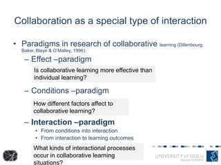 Collaborative learning, 281013 | PPT