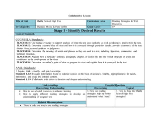 Collaborative lesson | PPT