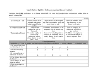 Collaborative lesson | PPT