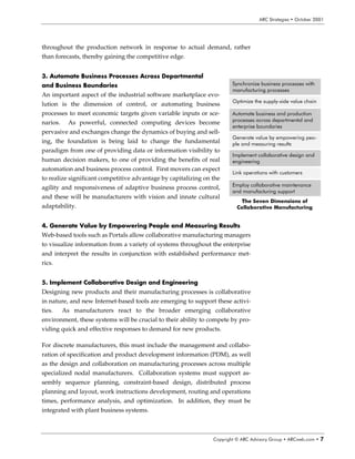 Collaborative manufacturing management strategies | PDF