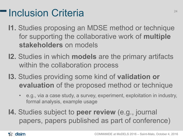 Collaborative Model Driven Software Engineering A Systematic Mapping