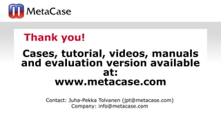 Collaborative modeling and metamodeling in MetaEdit+ | PDF