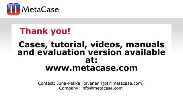 Collaborative Modeling And Metamodeling In Metaedit Ppt