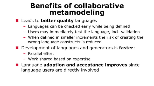Collaborative Modeling And Metamodeling In Metaedit Ppt
