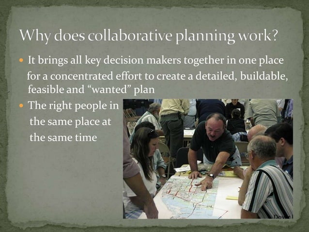 Collaborative planning | PPTX