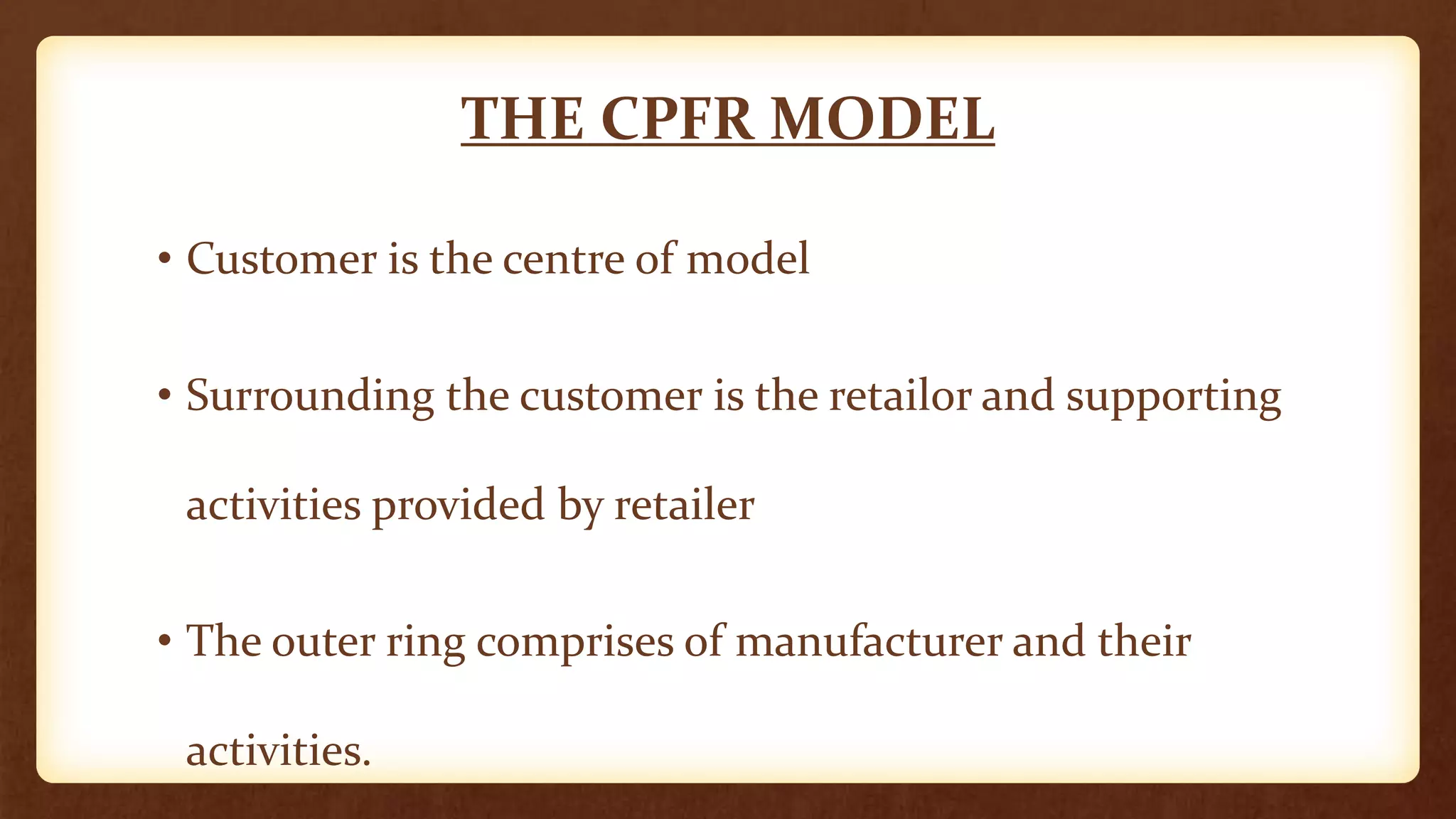 Collaborative planning, forecasting and replinishment (cpfr | PPT ...