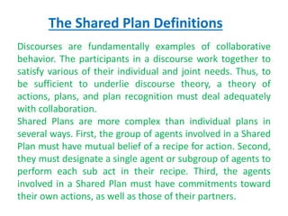 Collaborative Planning Model | PPTX