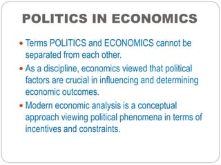 Collaborative Planning & Poltical Economy | PPTX