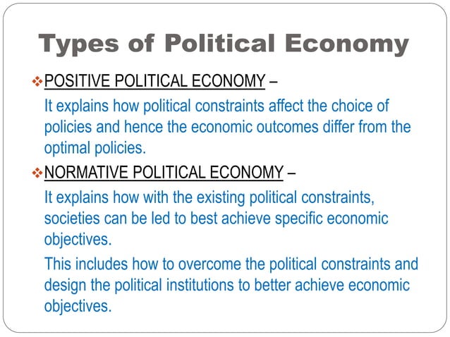Collaborative Planning & Poltical Economy | PPTX
