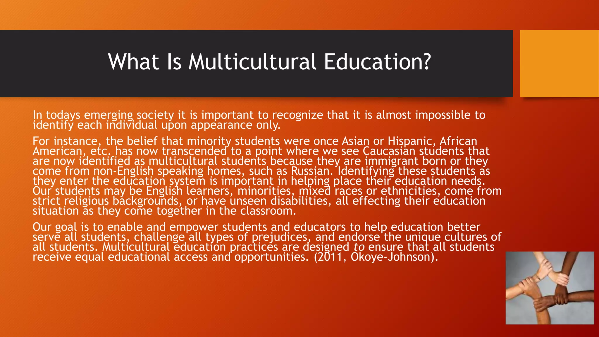 Race and Multicultural Education | PPTX