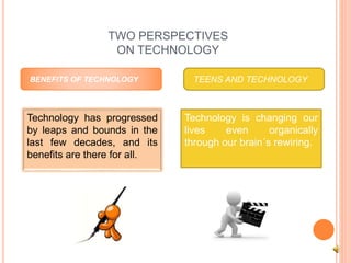 Good and Bad Impacts of Tech | PPTX