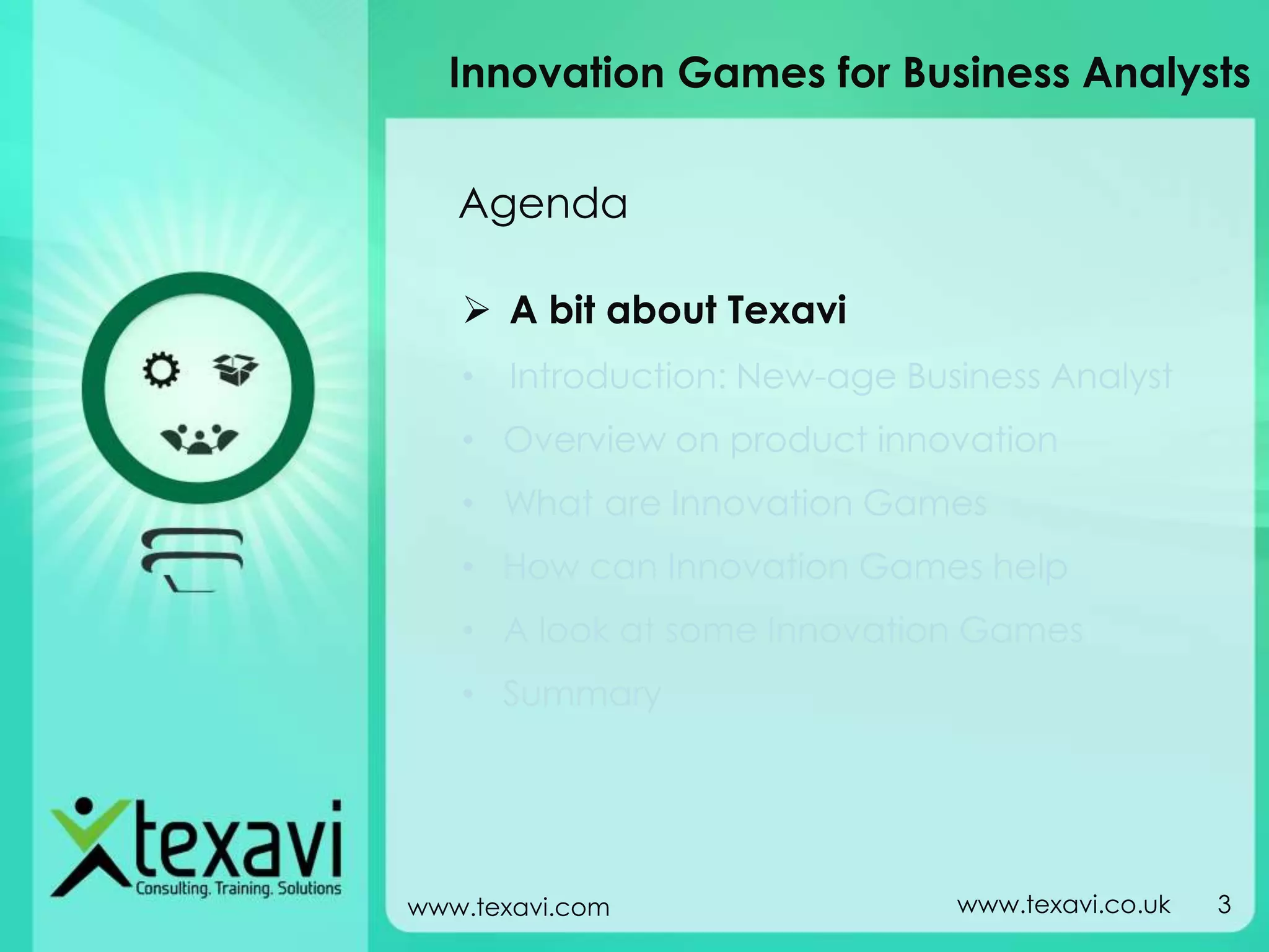Collaborative product development through innovation games texavi ...