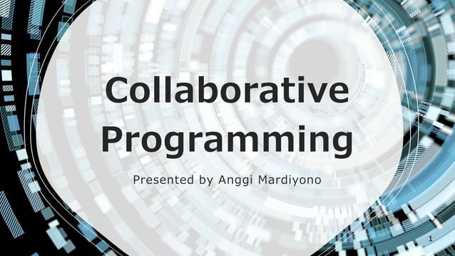 Collaborative programming | PDF