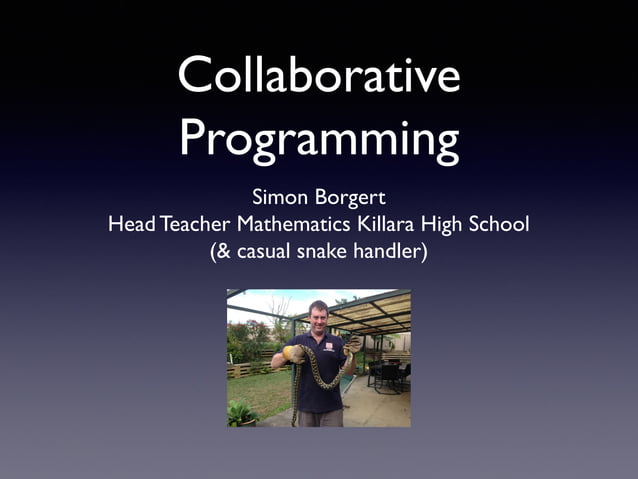 Collaborative Programming Ppt Ppt