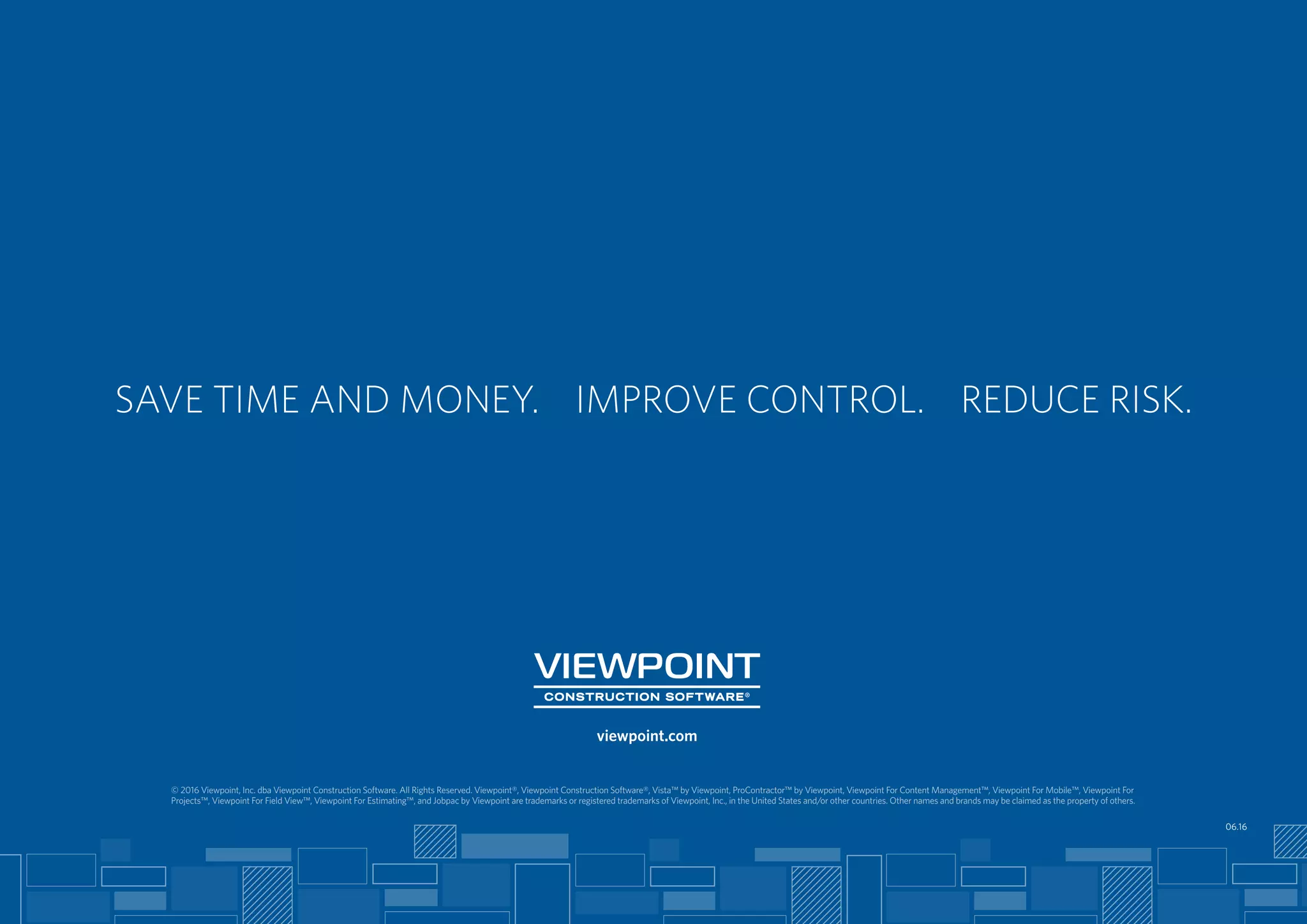 Viewpoint for Projects - Collaborative project management made simple | PDF