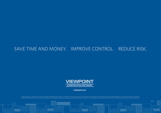 Viewpoint for Projects - Collaborative project management made simple | PPT