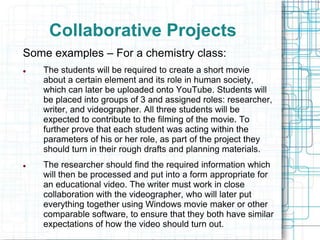 Collaborative projects (21 cs) | PPT