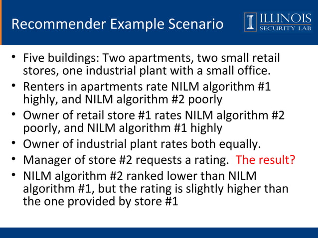 Collaborative Recommender Systems For Building Automation Ppt