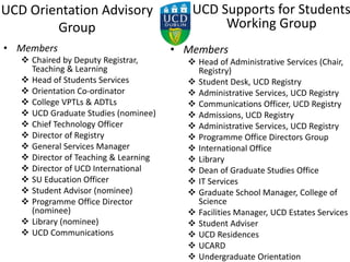 Collaborative Relationships - Core to University Orientation | PPT