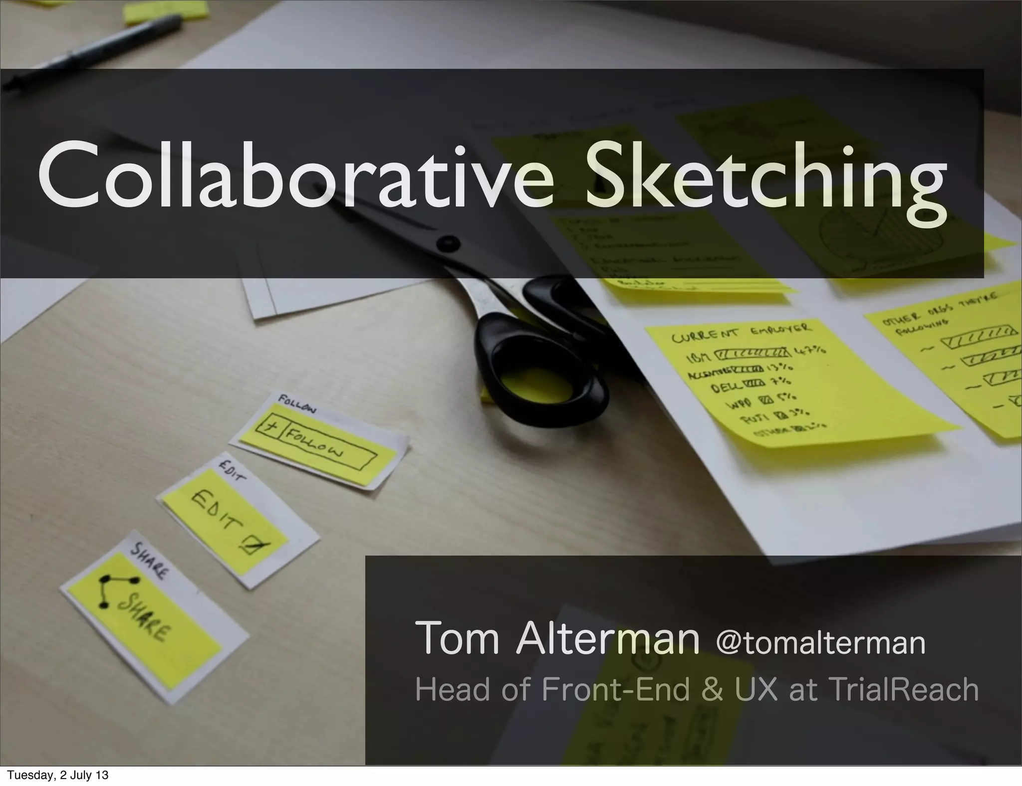 Collaborative sketching | PPT