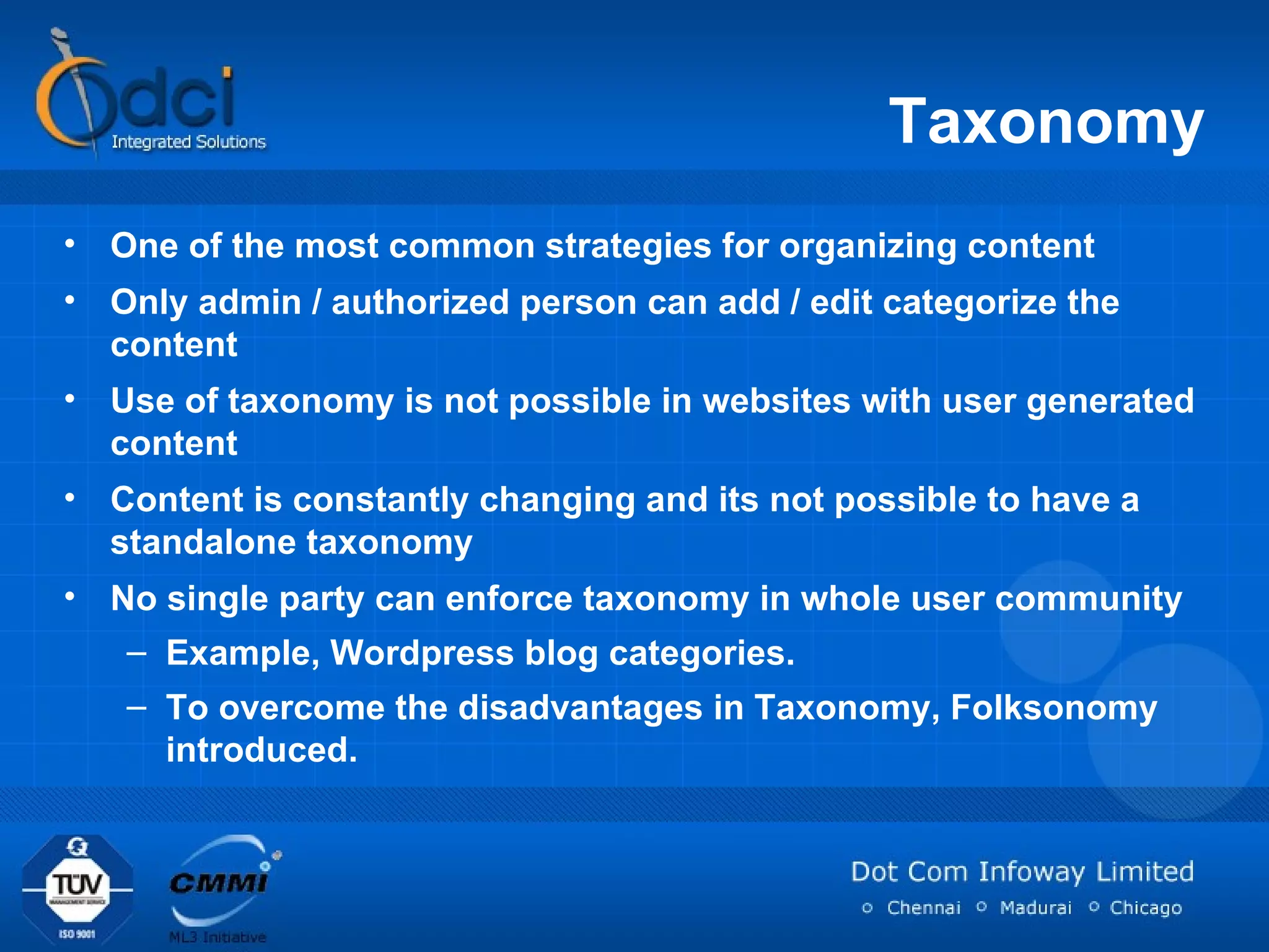 Collaborative Tagging - Folksonomy | PPT