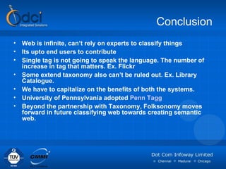 Collaborative Tagging - Folksonomy | PPT