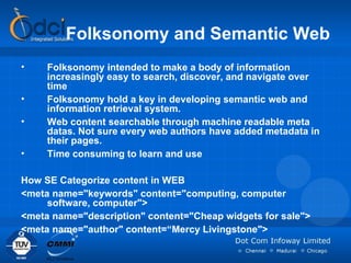 Collaborative Tagging - Folksonomy | PPT