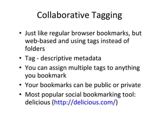 Collaborative Tools for Libraries | PPT