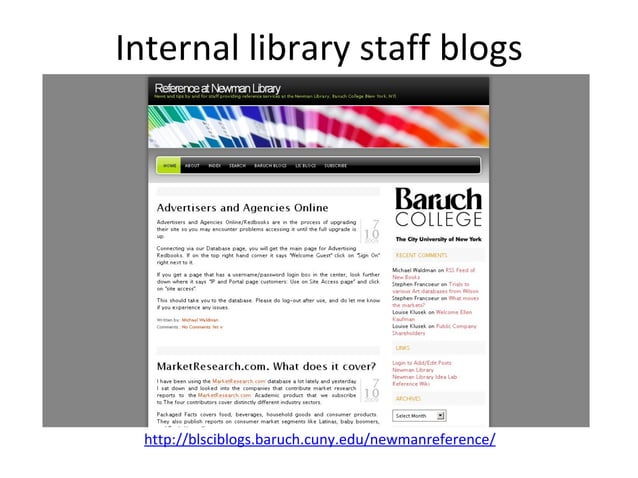 Collaborative Tools for Libraries | PPT