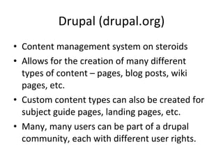 Collaborative Tools for Libraries | PPT