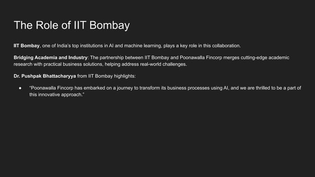 Collaborative Transformation Using AI | PPT