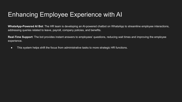 Collaborative Transformation Using AI | PPT