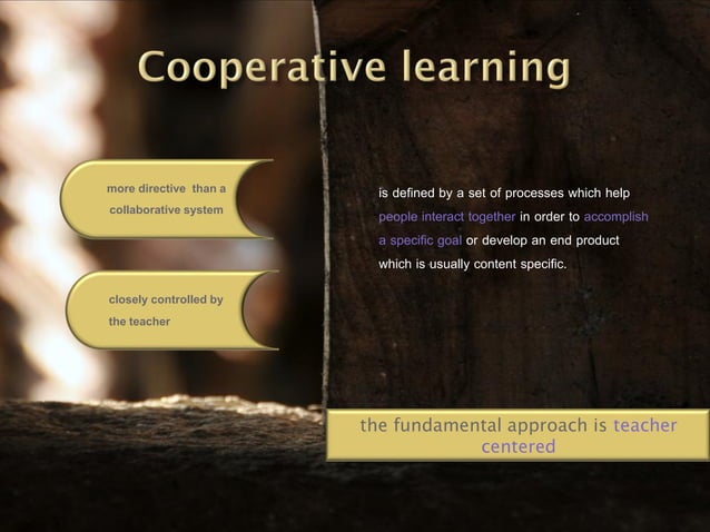 Collaborative Versus Cooperative Learning | PPT
