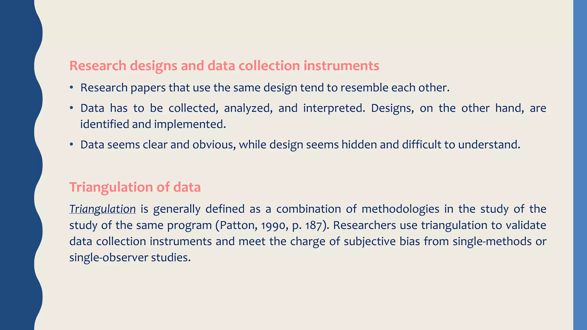 INTRODUCTION TO DATA COLLECTION INSTRUMENTS (DCIs) | PPTX