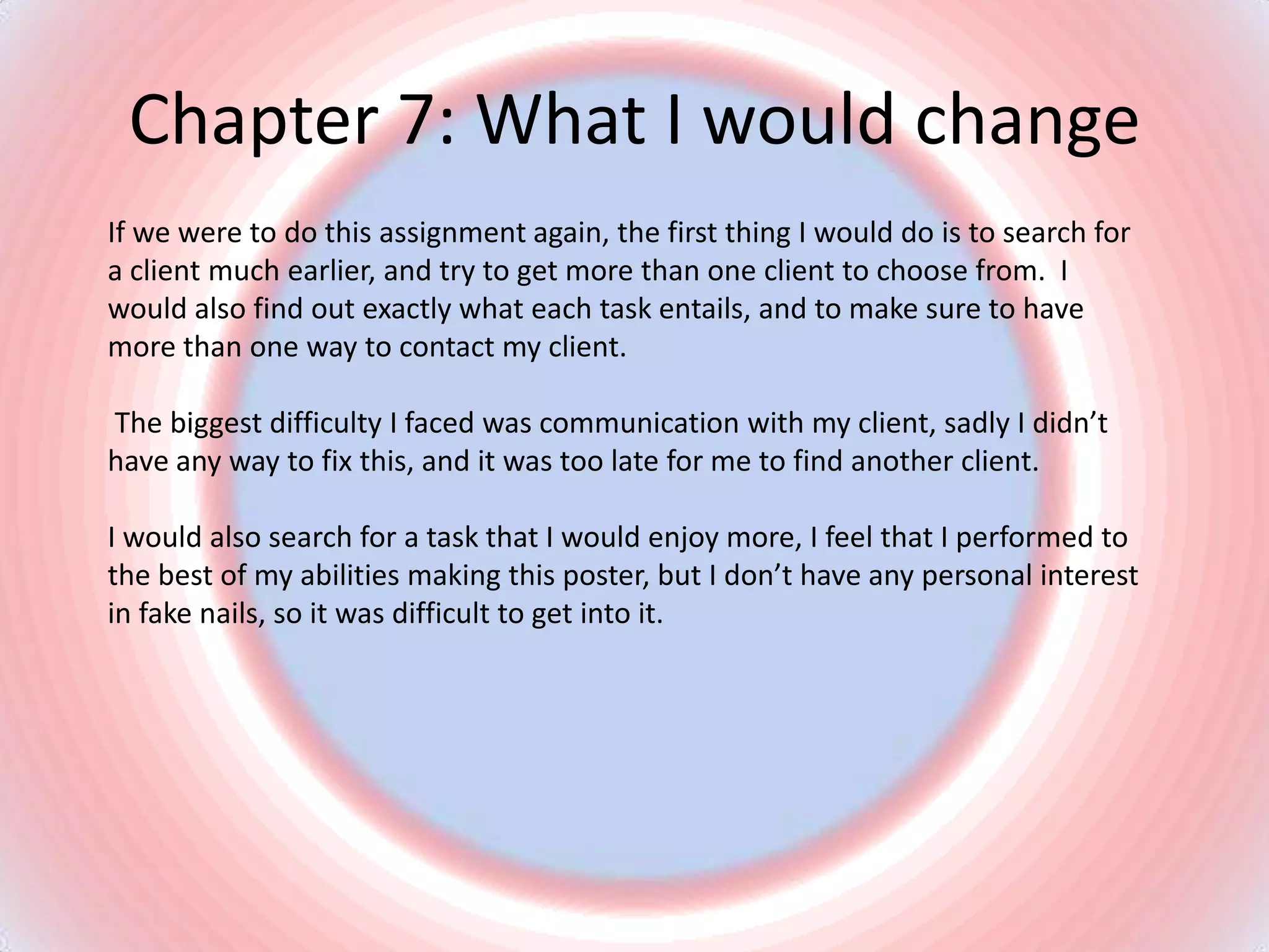 Collaborative work placement presentation | PPTX