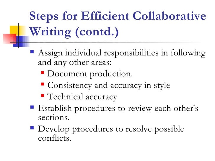 Collaborative Writing