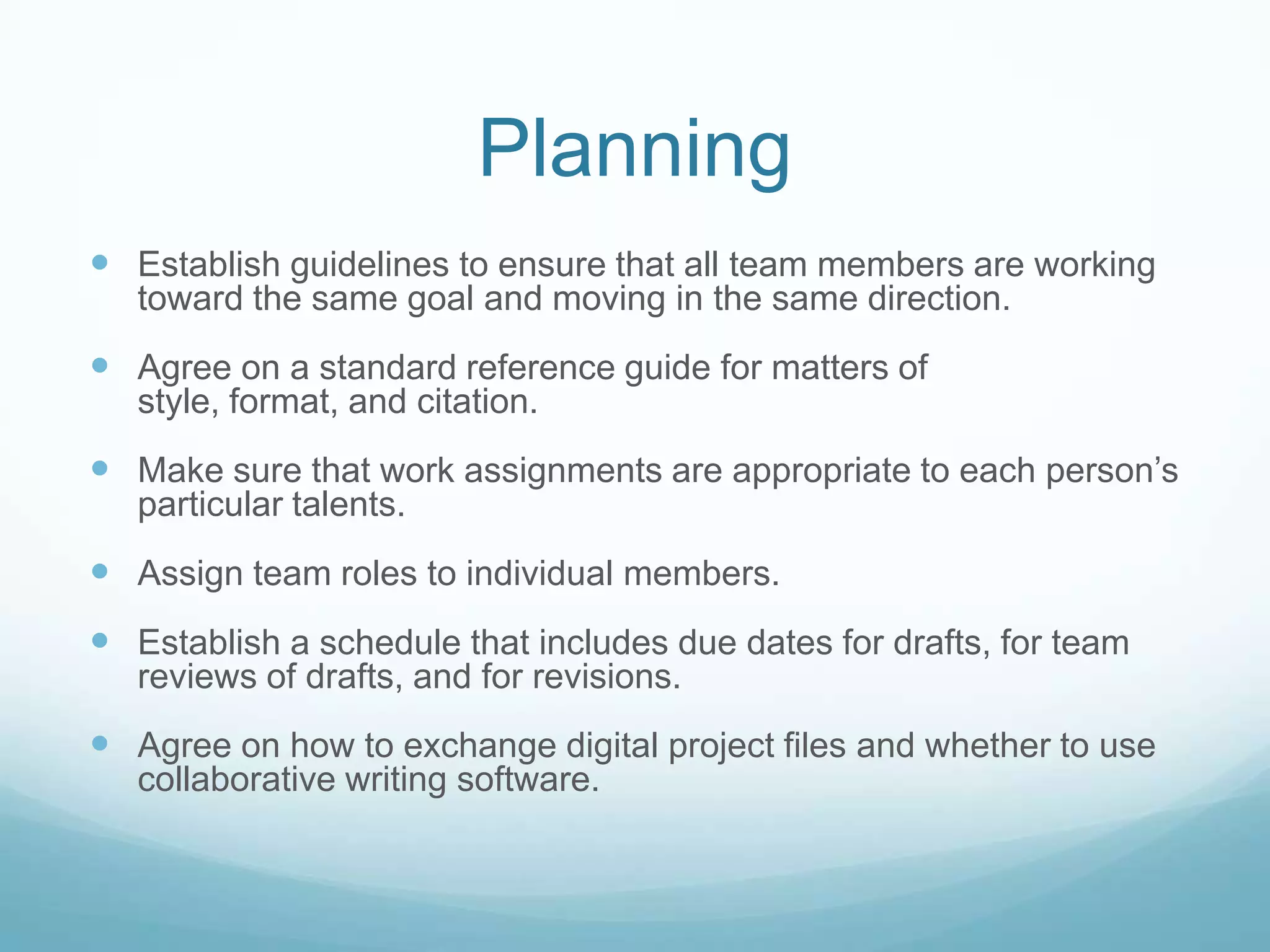 Collaborative writing | PPTX