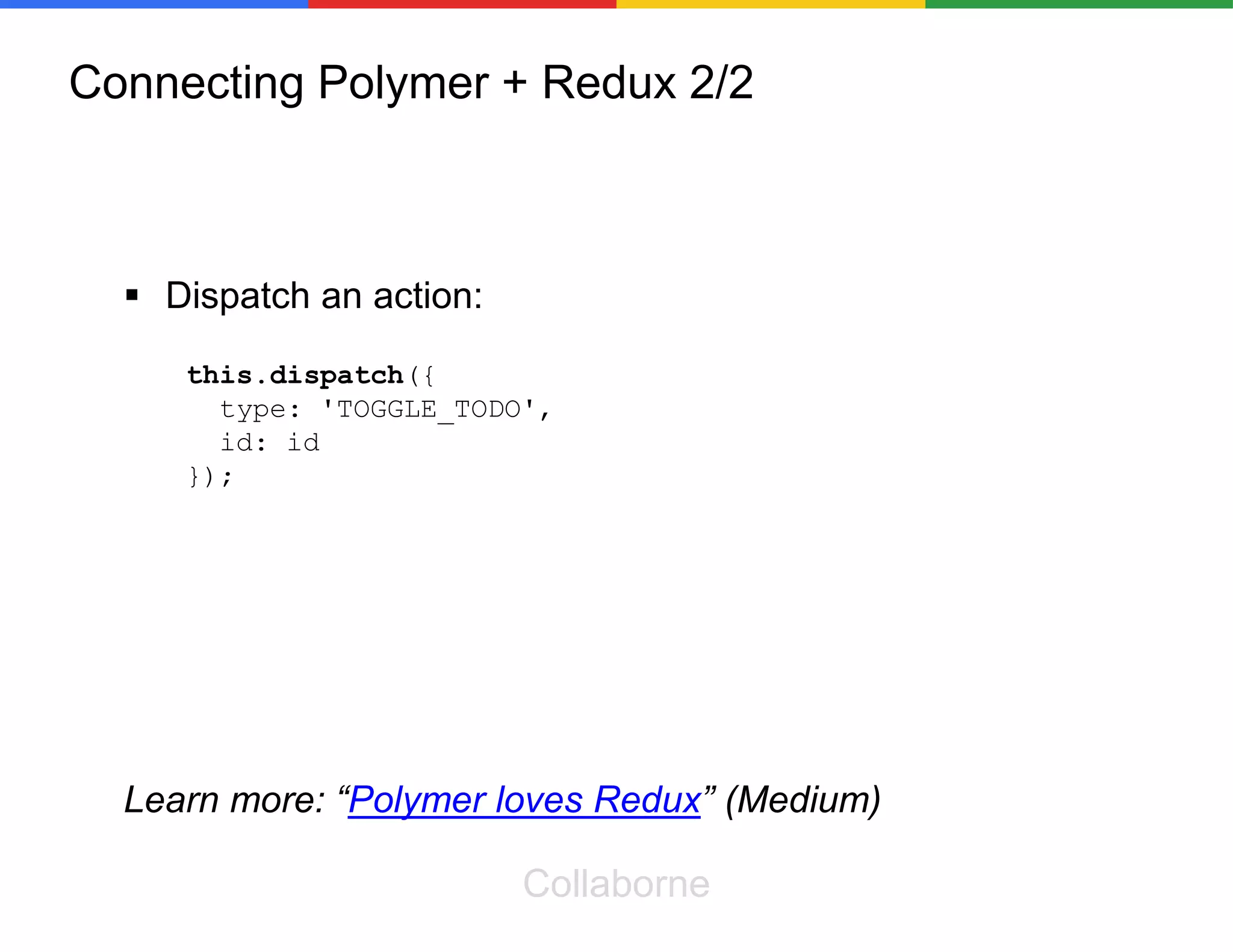 Using Redux With Polymer Pptx Computing Technology And Computing