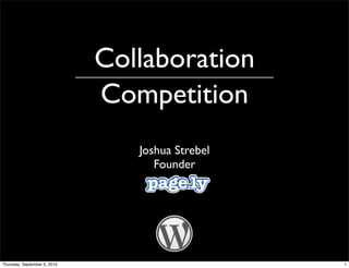 Collaboration over competition | PDF