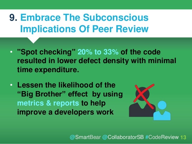 10 Best Practices For Peer Code Review