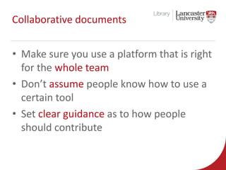 Tools for Collaborative Working | POTX | Desktop Publishing | Computer Software and Applications