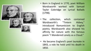 Victorian and Romantic periods of english literature | PPTX